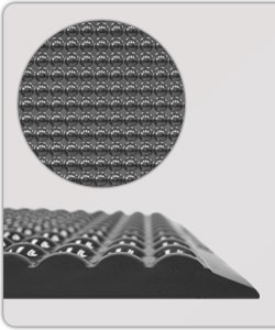 ERGOMAT Infinity ESD Bubble 60cmx90cm schwarz | IBS Shop